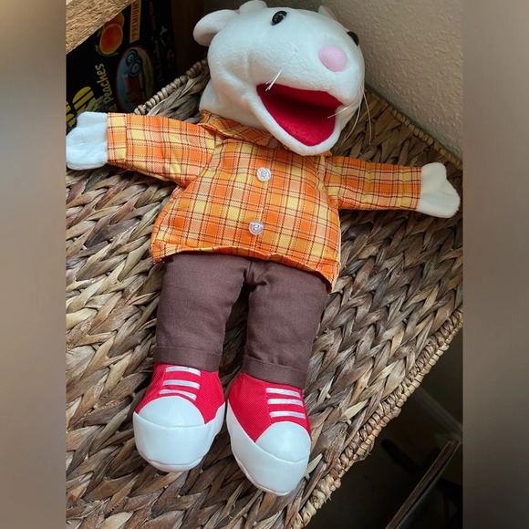 Toys | Silly Puppets Mouse With Sneakers Hand Puppet Doll Plush 15 ...